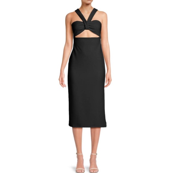 RACHEL Rachel Roy | Dresses | Rachel Rachel Roy Cutout Halter Midaxi ...